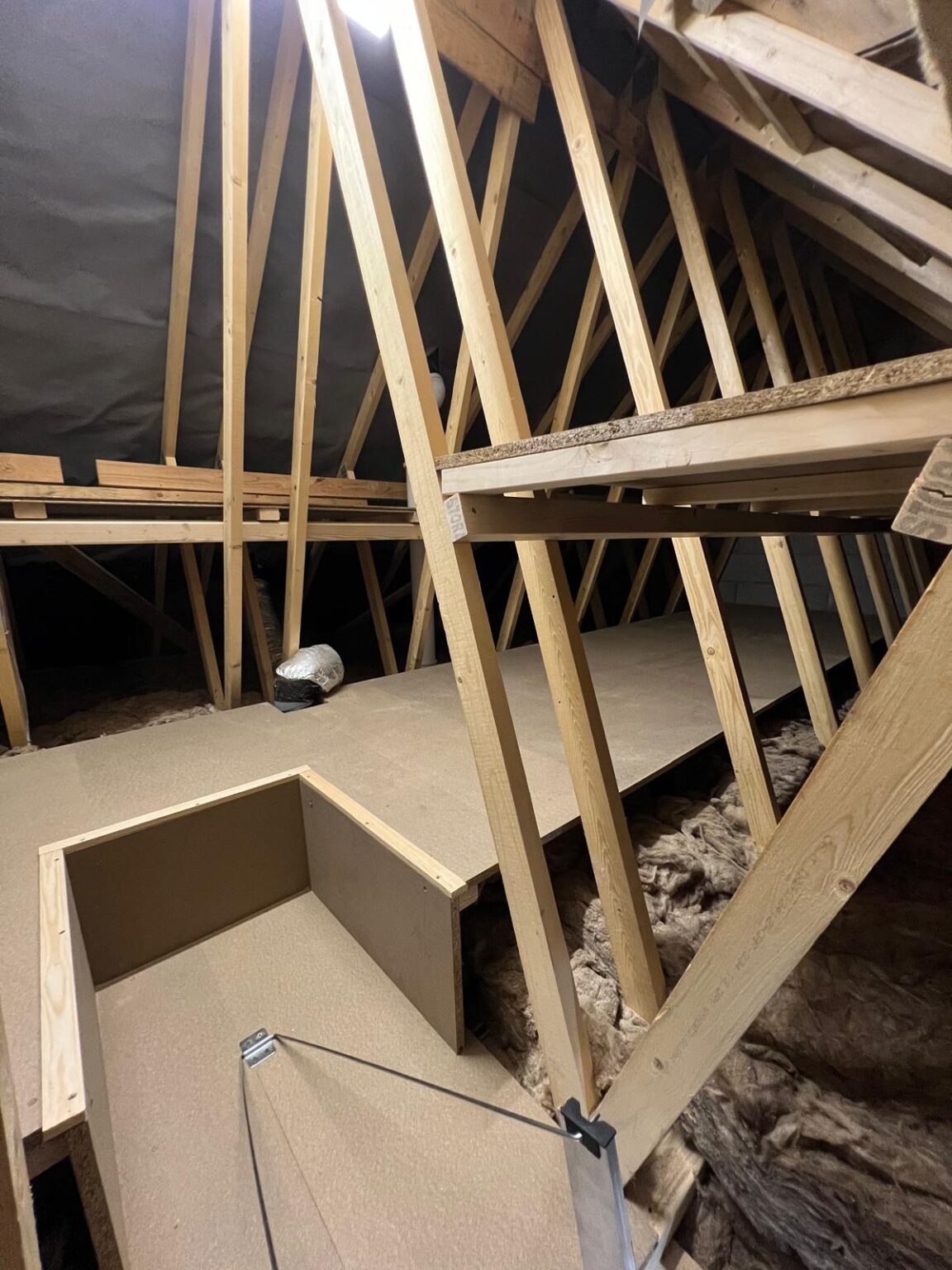 Loft storage solutions for small homes